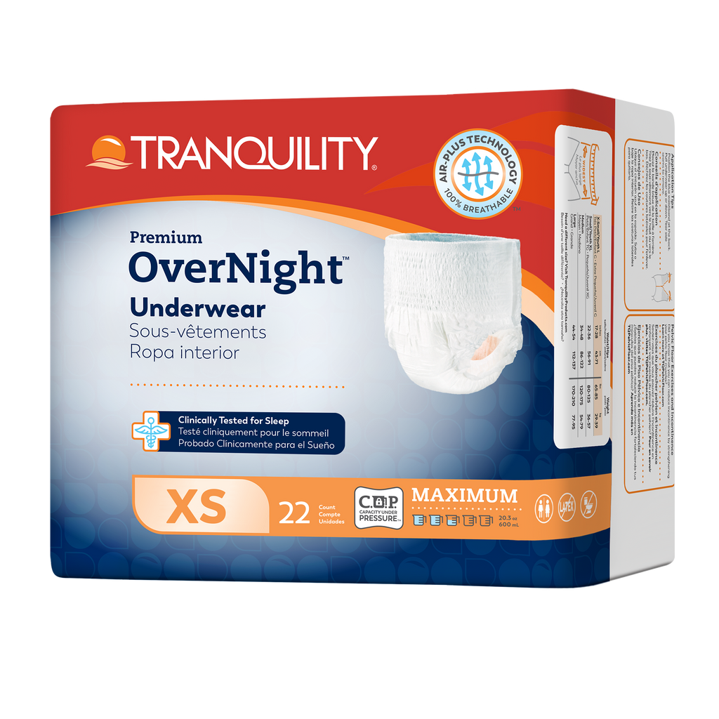 Tranquility Premium Overnight Disposable Absorbent Underwear Adult P