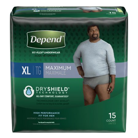 Depend Male FIT-FLEX Absorbent Underwear – AMF Incontinence